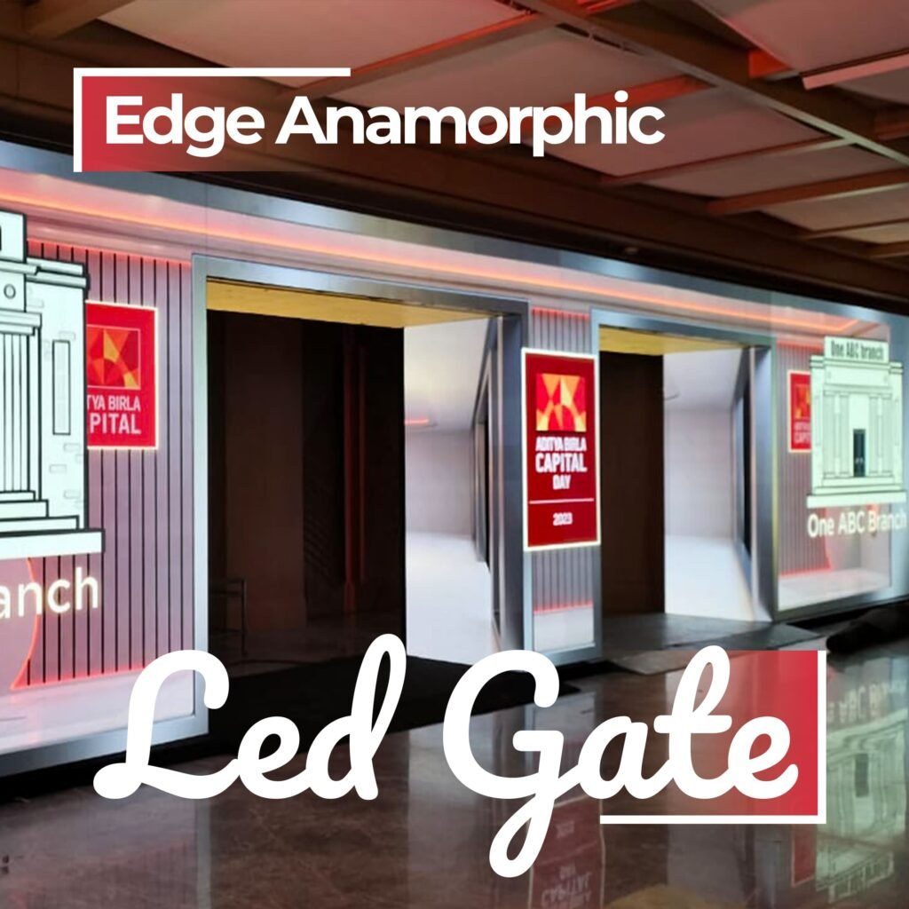 Anamorphic LED Gate | Gate LED Wall | Shivam Video