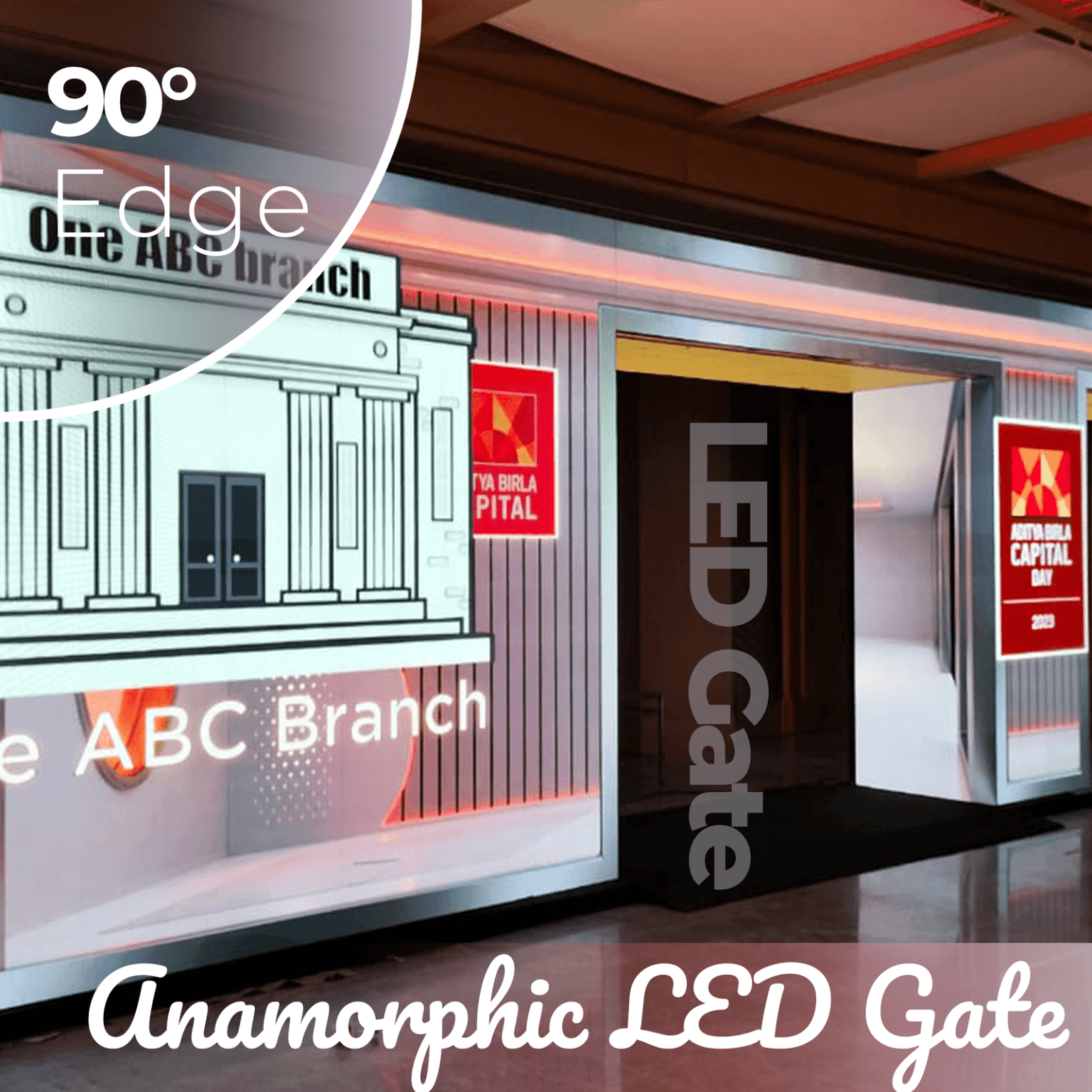 Anamorphic LED Gate | Gate LED Wall | Shivam Video
